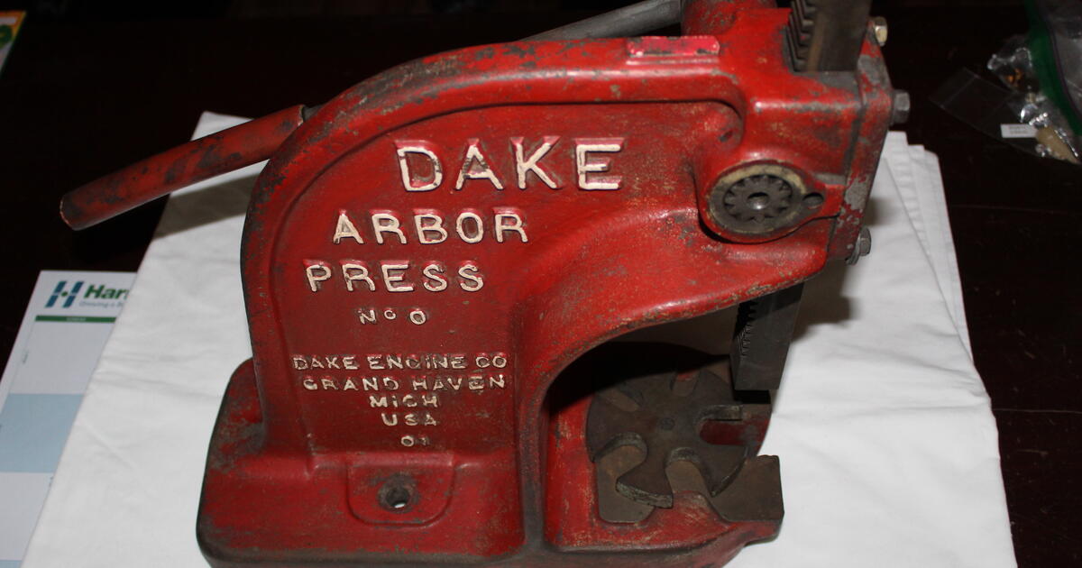 Dake Arbor Press No. 0 Dake Engine Co. for $175 in Wylie, TX | For Sale ...