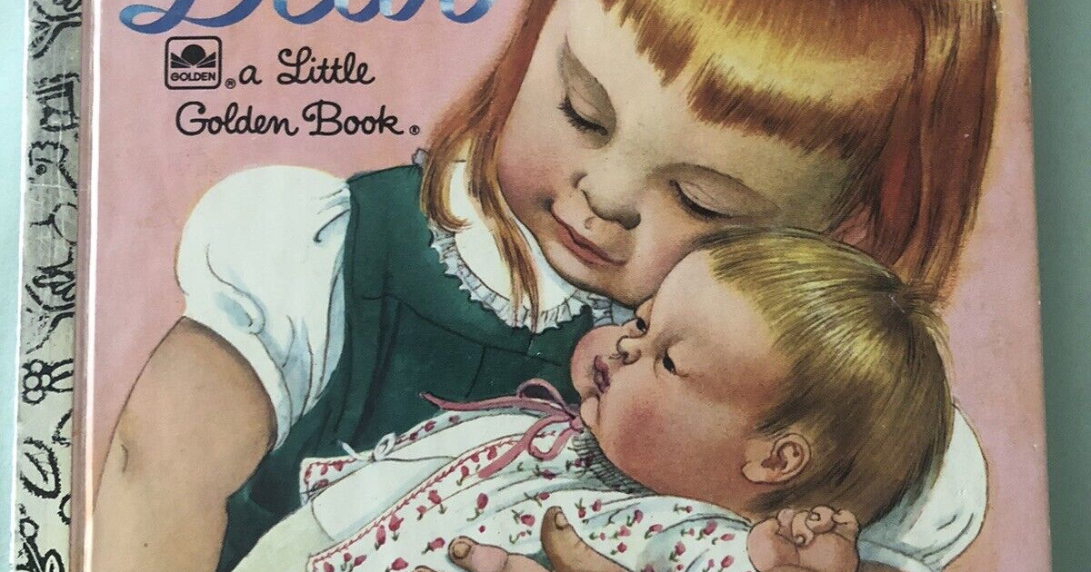 Vintage 1962 Baby Dear Book By Little Golden Books Hardcover for $5 in ...