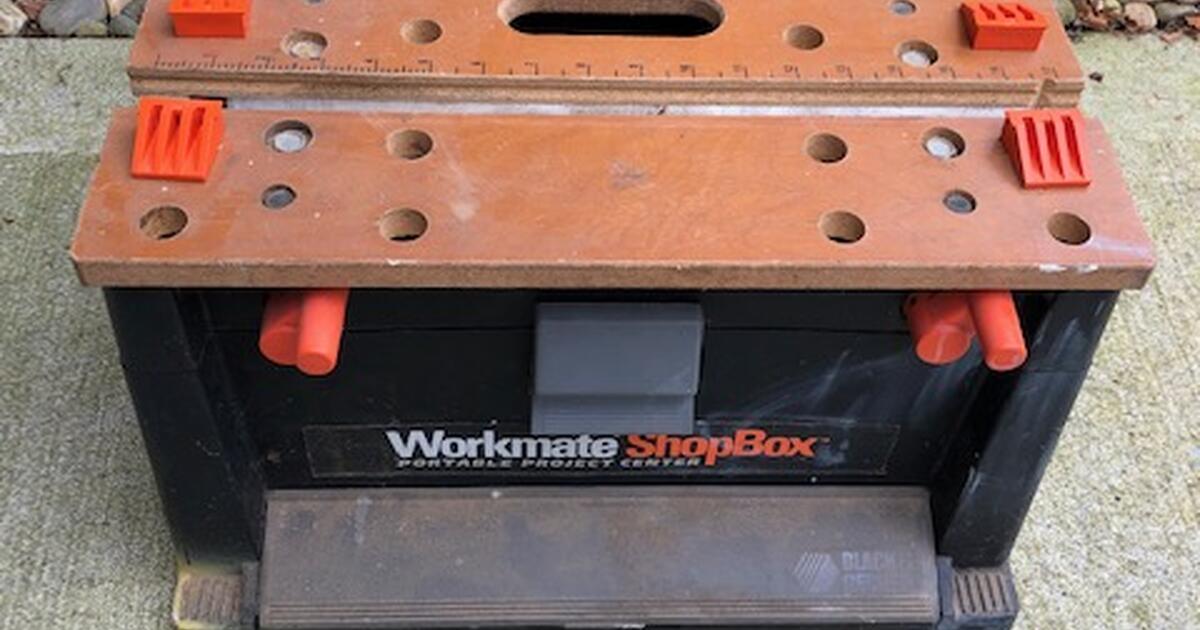 Workmate Shopbox Toolbox & Workstation (Portable Project Center) for ...