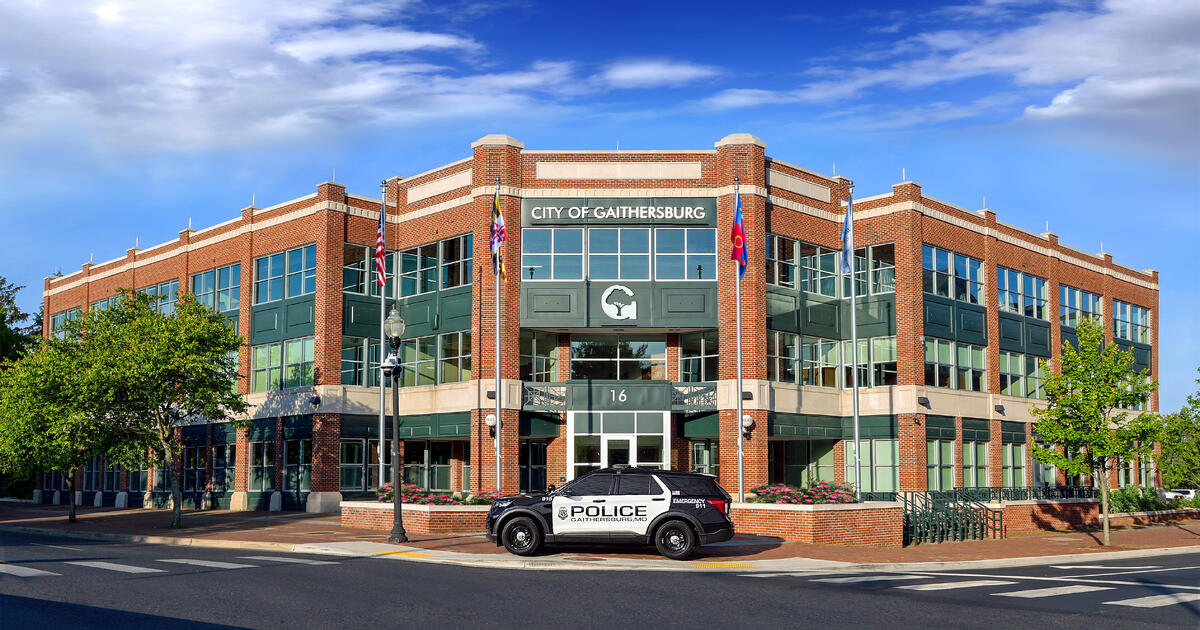 🚓 The Gaithersburg Police Department's new station is officially OPEN ...