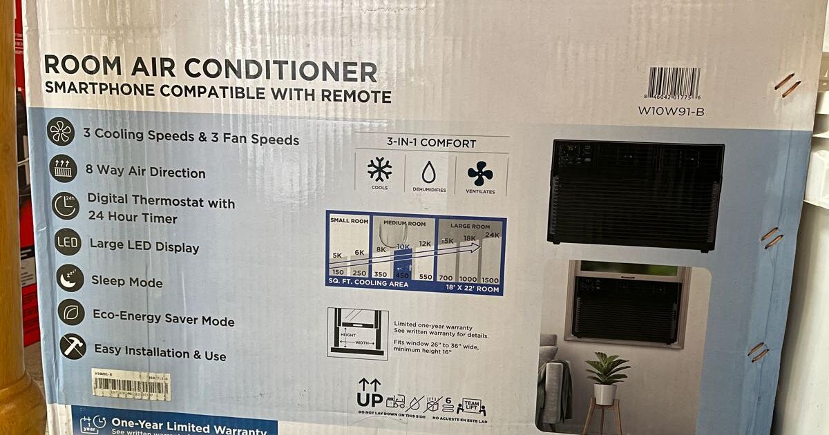 TCL room air conditioner 10000 BTU for $170 in Baltimore, MD | For Sale ...