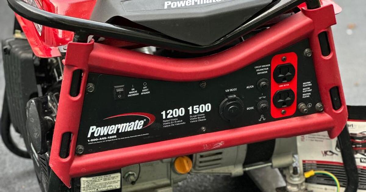 Powermate Generator for $105 in Naperville, IL | Finds — Nextdoor