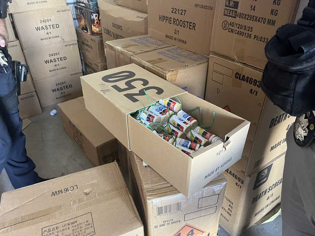 A Tip Leads to the Largest Firework Seizure in Alameda County