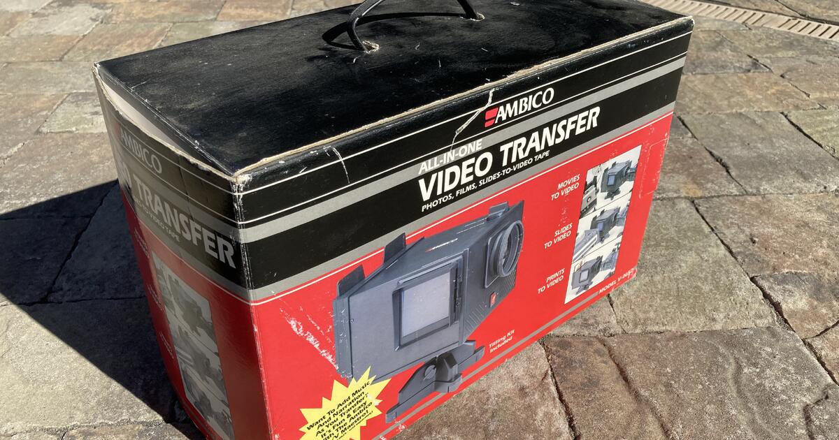 Video Transfer Ambico All-in-One Unit for Free in Cupertino, CA | For ...