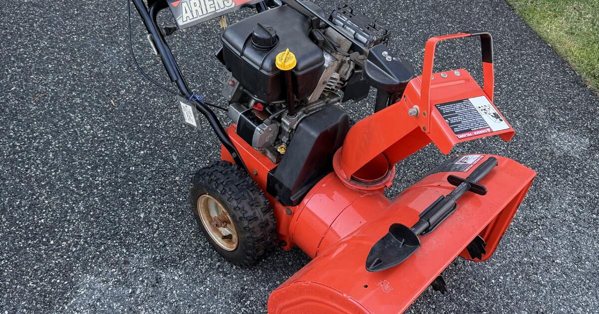 Ariens 624 Snow Blower for Free in Beverly, MA | For Sale & Free — Nextdoor