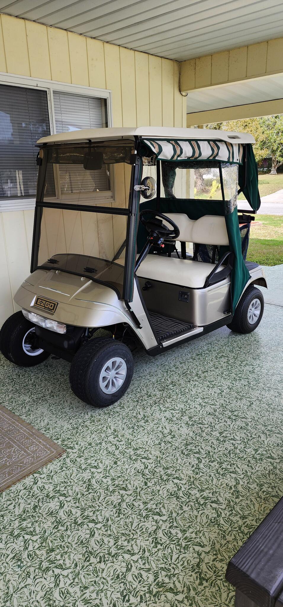 2005 Electric EZ Go Textron Golf Cart With Enclosure6v, for $3000 in ...