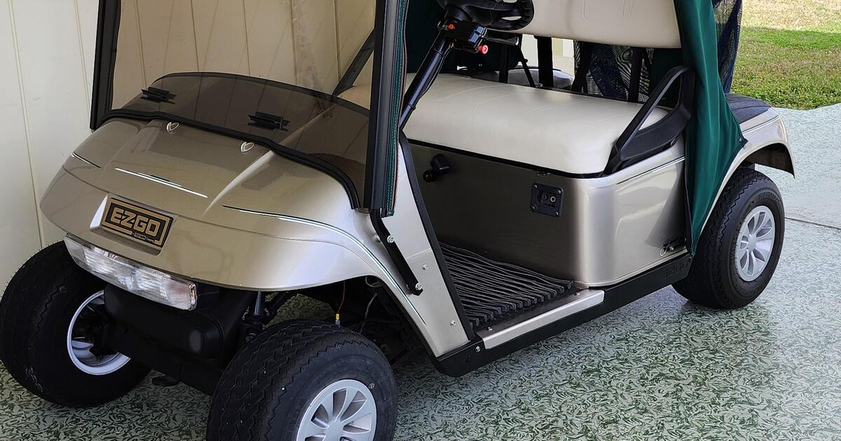 2005 Electric EZ Go Textron Golf Cart With Enclosure6v, for $3000 in ...