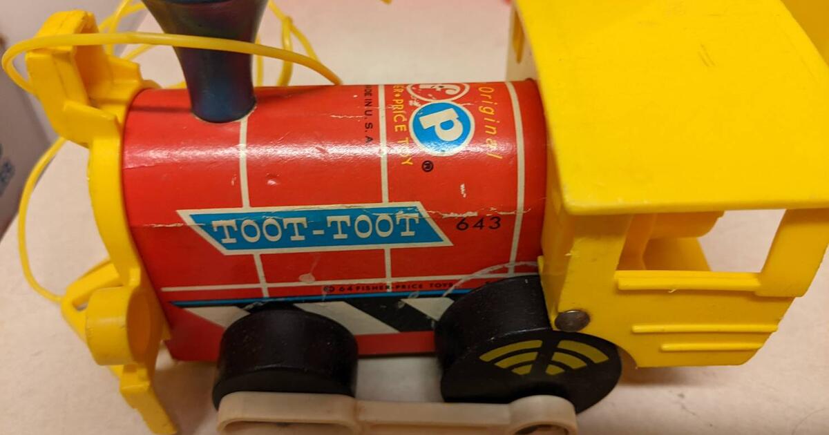 Vintage Fisher Price Toot Toot Train for $5 in Middleton, WI | For Sale ...