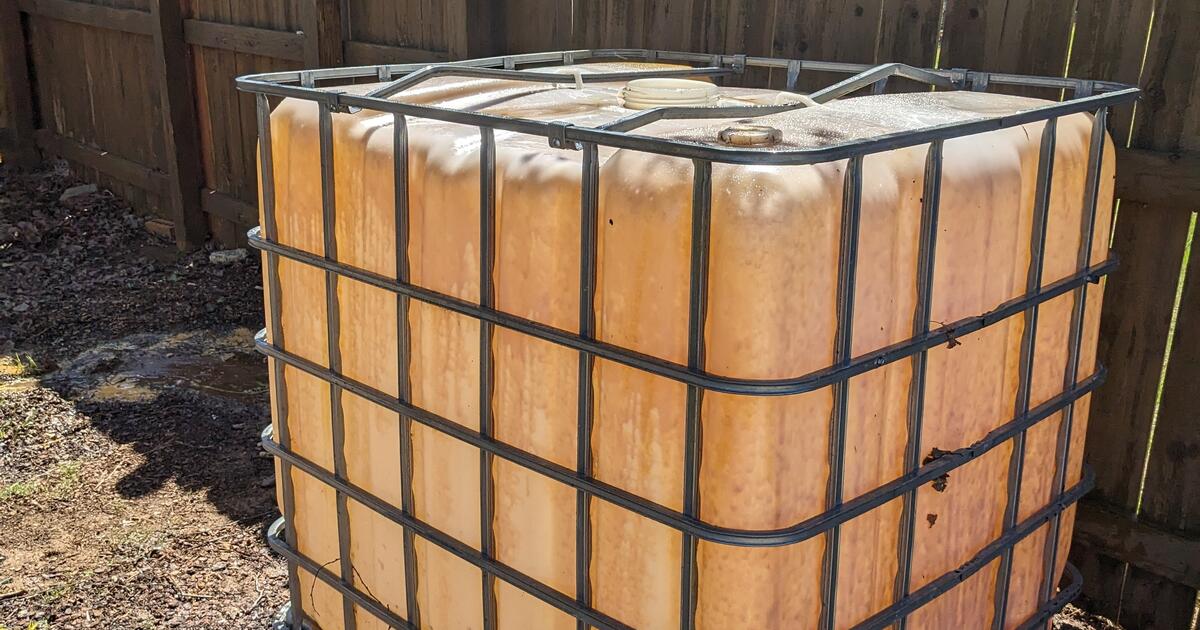 Caged IBC Water Storage Container for Free in Huntsville, AL | For Sale ...