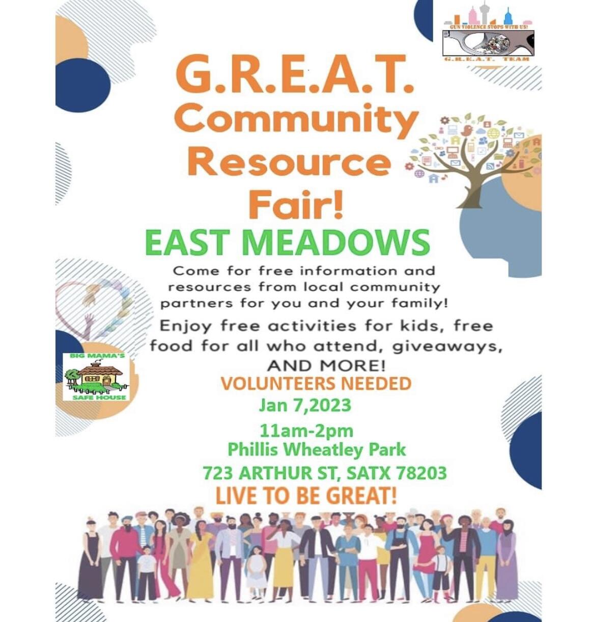 Community Resource Fair - January 7, 2023 (Bexar County Commissioners ...