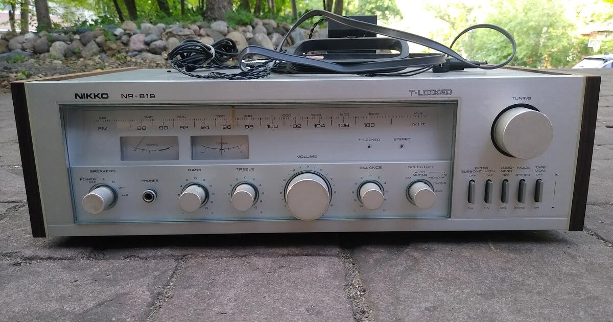 Nikko NR-819 Stereo Receiver for $50 in Eden Prairie, MN | For Sale ...