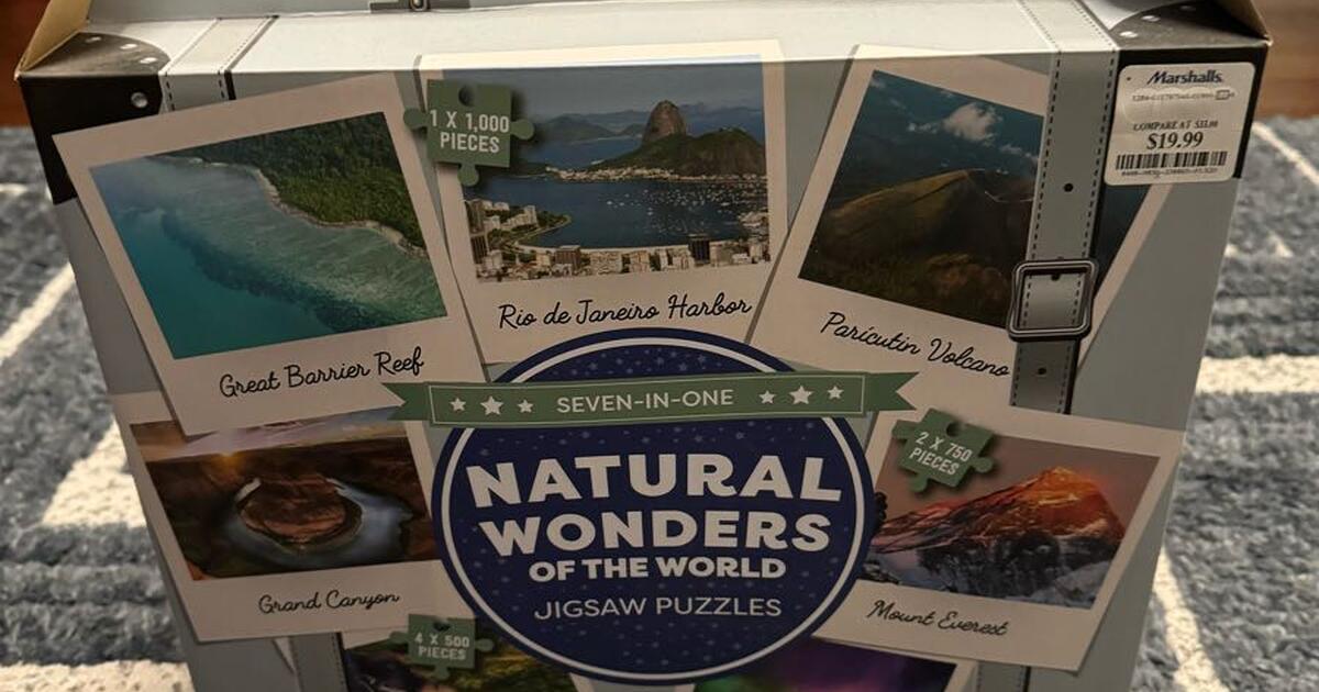 Natural Wonders of the World Jigsaw Puzzles for $10 in St. Louis Park ...