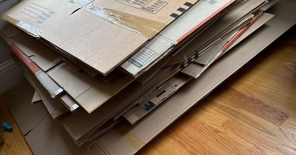 Free moving boxes/packaging paper for Free in Arlington, MA | For Sale ...