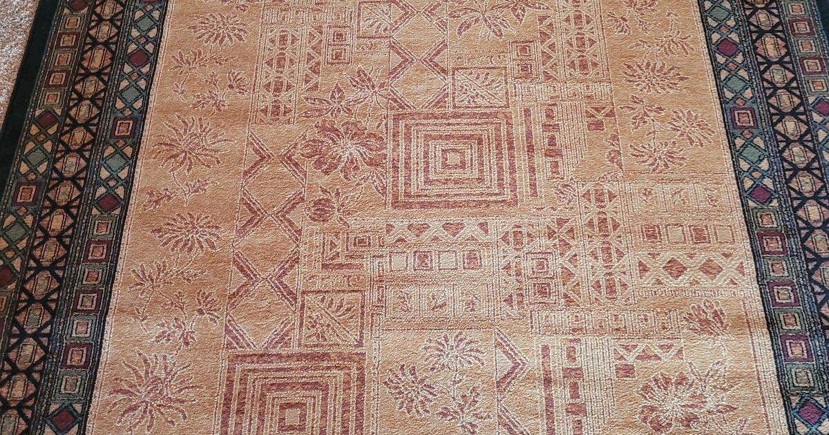 Reduced to $125-Grand Legacy Rhodes Beige/ Black 912 Room Sized Area ...