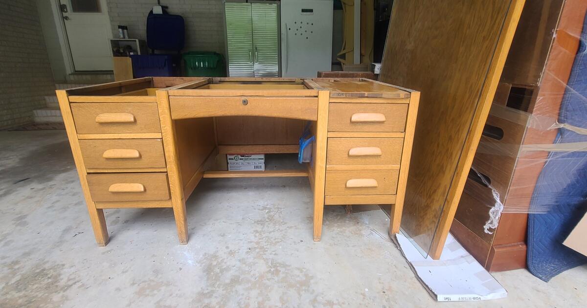 Vintage 1940's Solid Oak School Desk for Free in Atlanta, GA | For Sale ...
