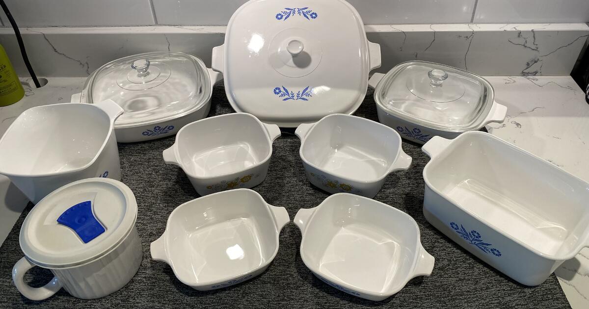 LARGE PRICE REDUCTION Vintage Corningware Collection for $125 in San ...