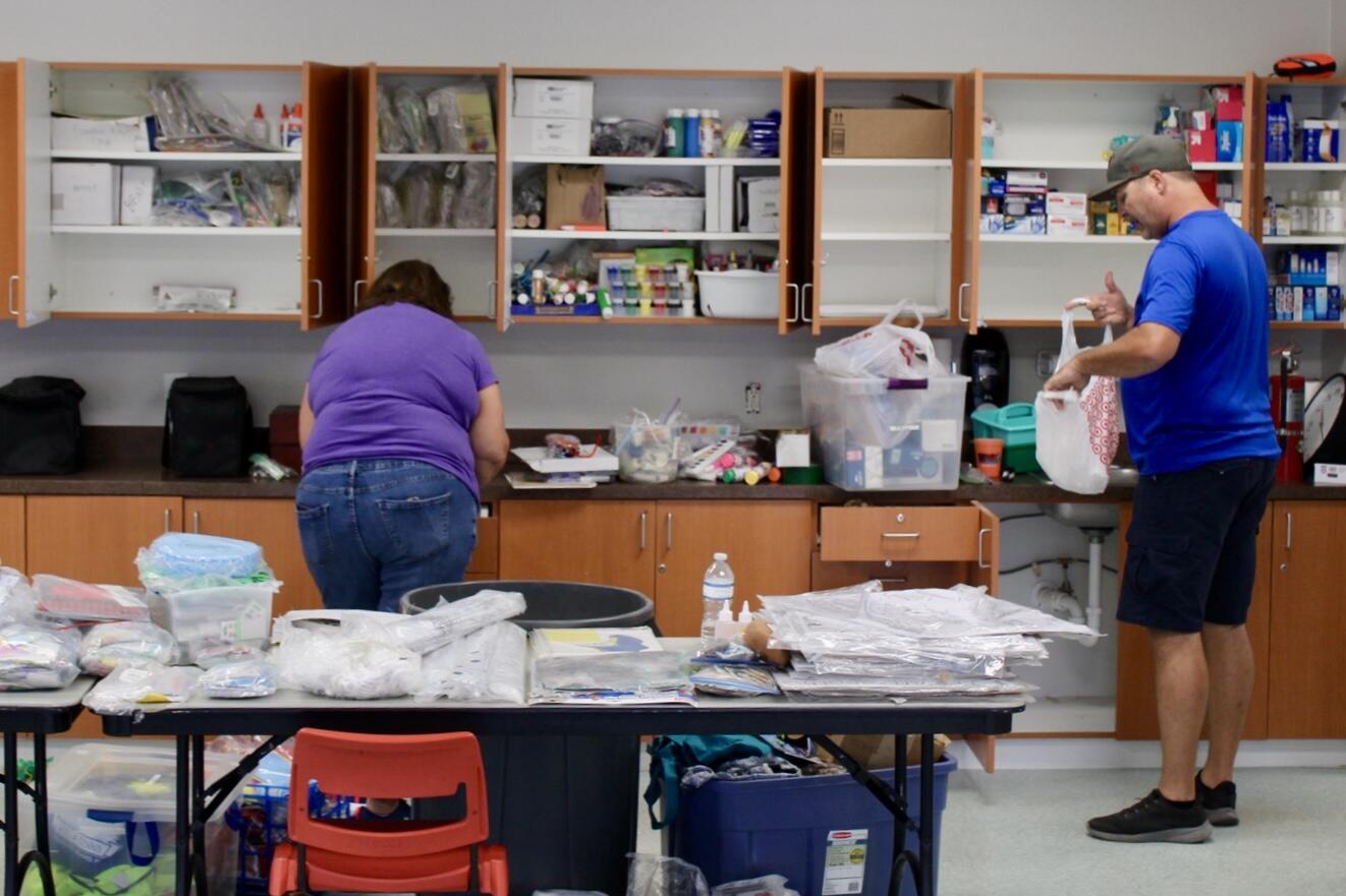 The post-hurricane rebuild of the Treasure Island Community Center is ...