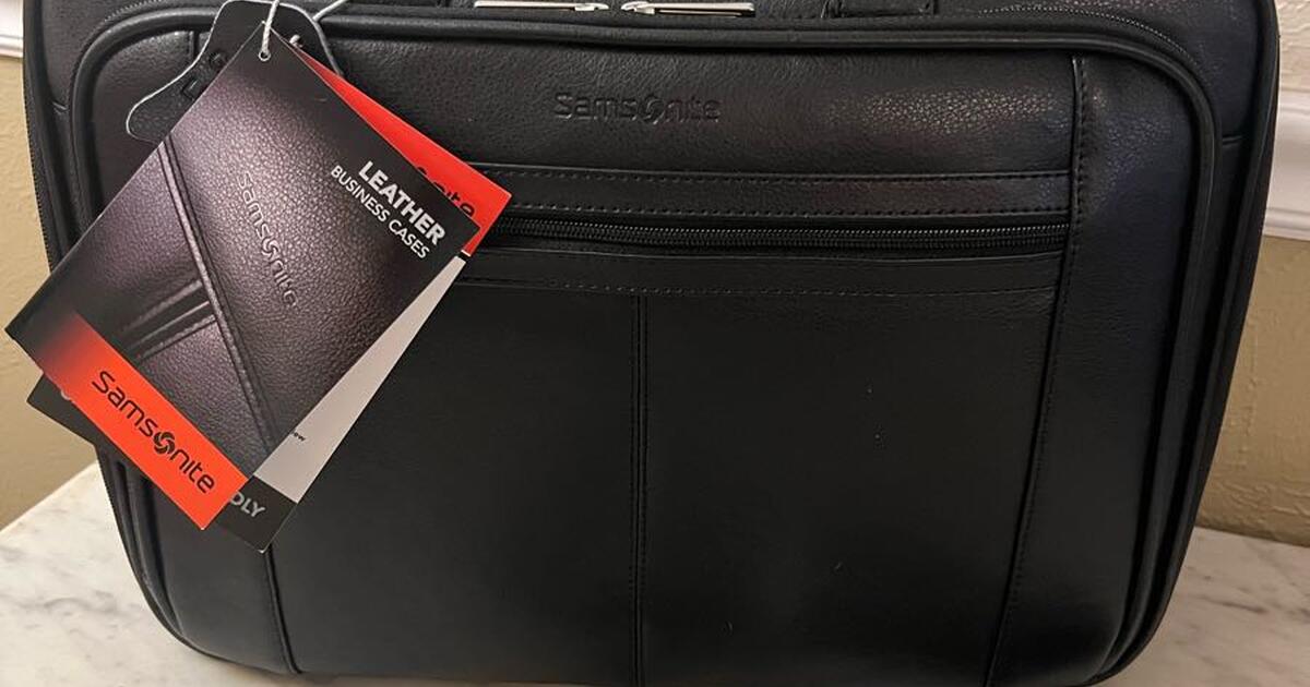 New Leather Samsonite Case for $35 in Grand Prairie, TX | For Sale ...