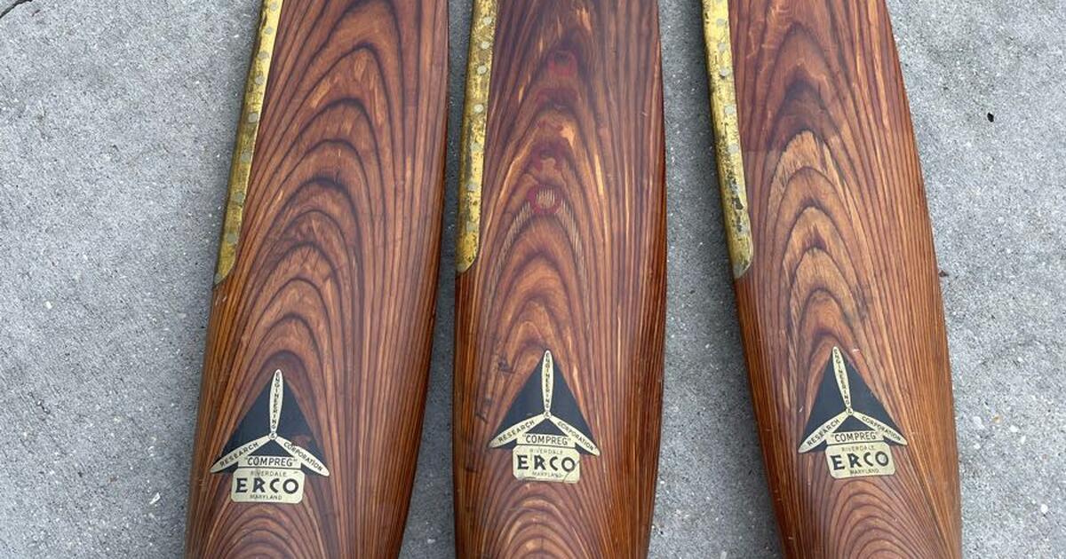 Genuine wooden ERCO propeller pieces for $200 in Baton Rouge, LA | For Sale & Free — Nextdoor