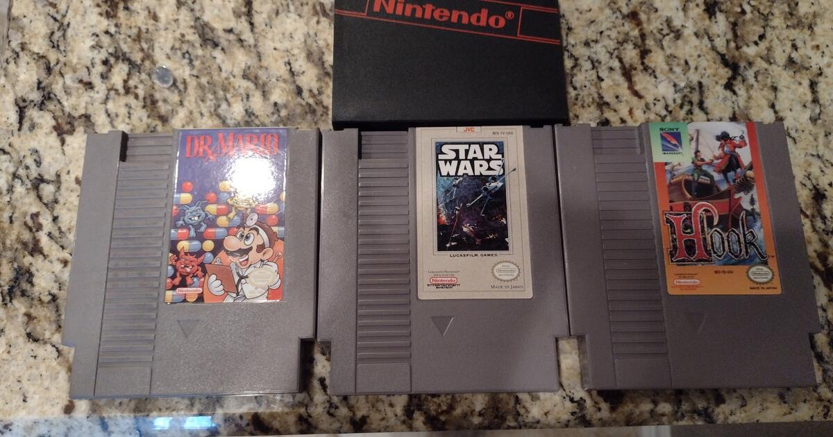 Nintendo games from 1990s for $12 in College Station, TX | For Sale ...