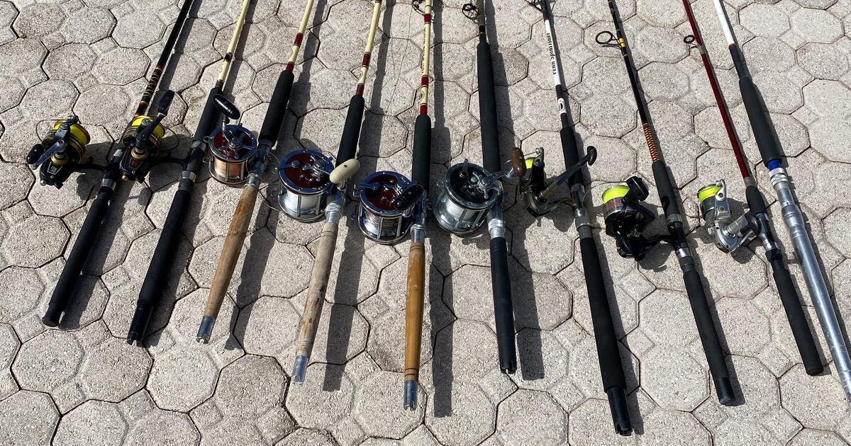 FISHING RODS - PEN AND ASSORTED RODS/REELS for $225 in Lighthouse Point ...