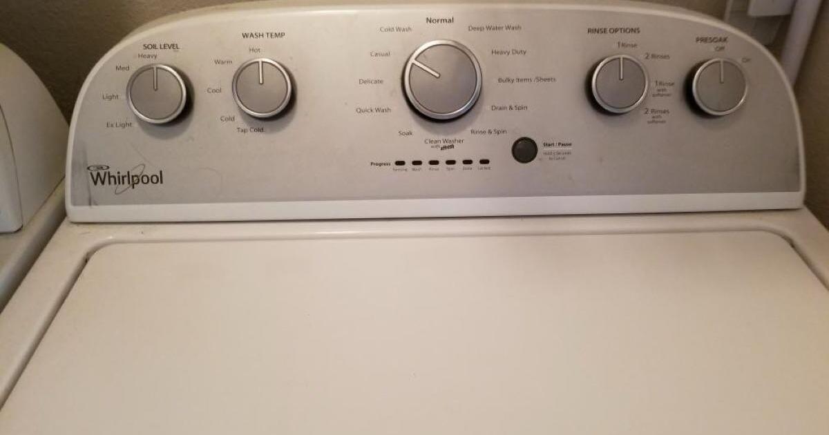 Whirlpool top load washer and dryer for $250 in Plano, TX | For Sale ...