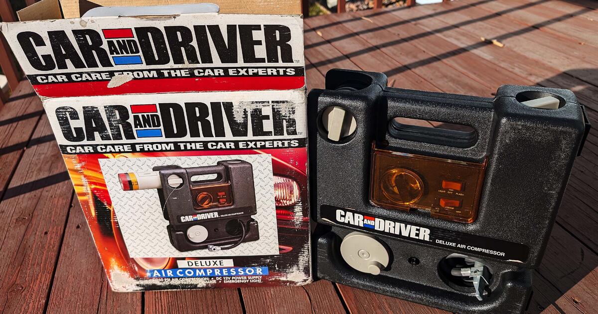 Car and Driver Deluxe Air Compressor for $8 in Littleton, CO | For Sale ...