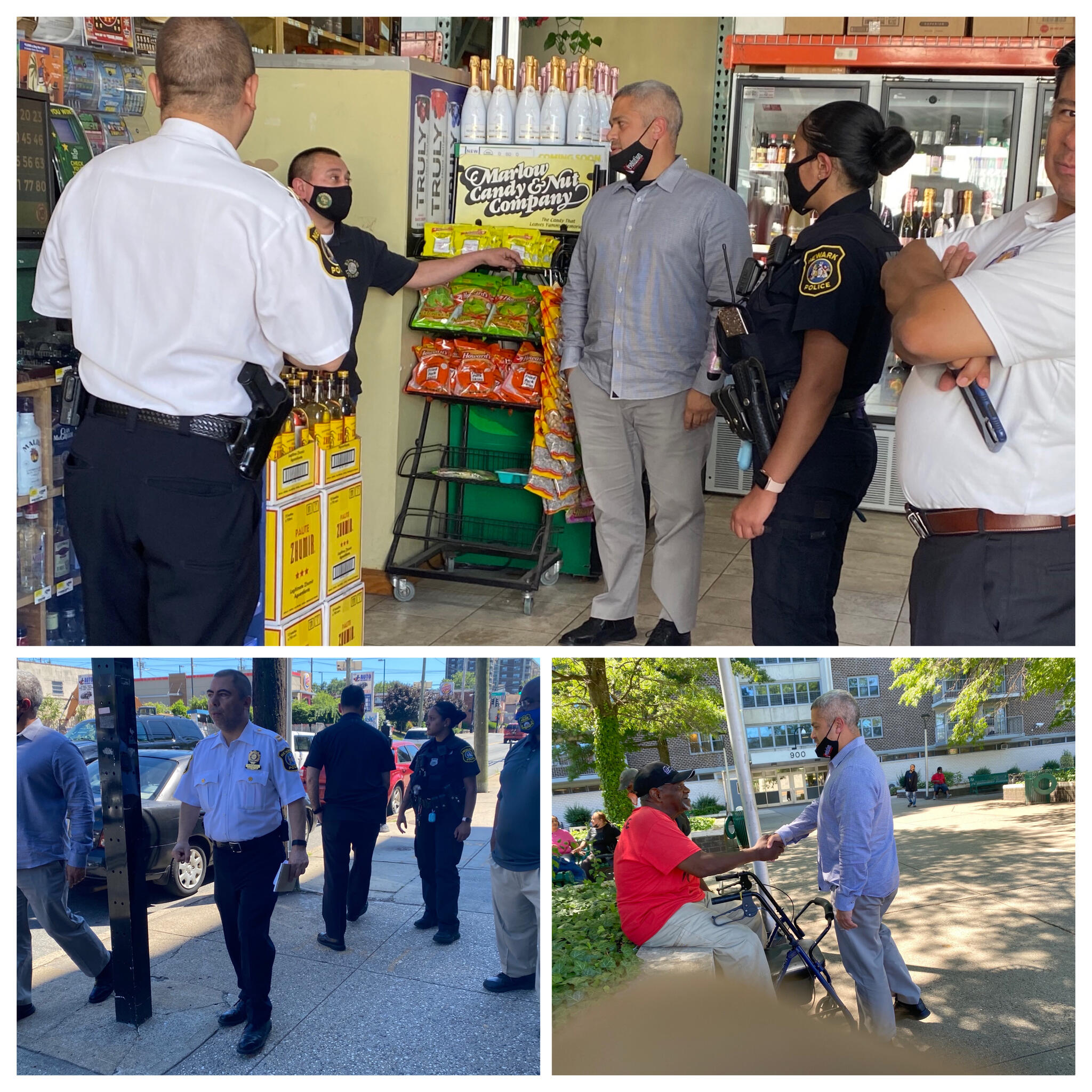 7th Precinct Captain Robles and Staff Conduct Community Walk with ...