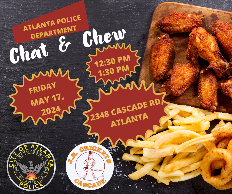 🍗👮‍♂️ Get ready to wing it with Zone 4! (Atlanta Police Department ...