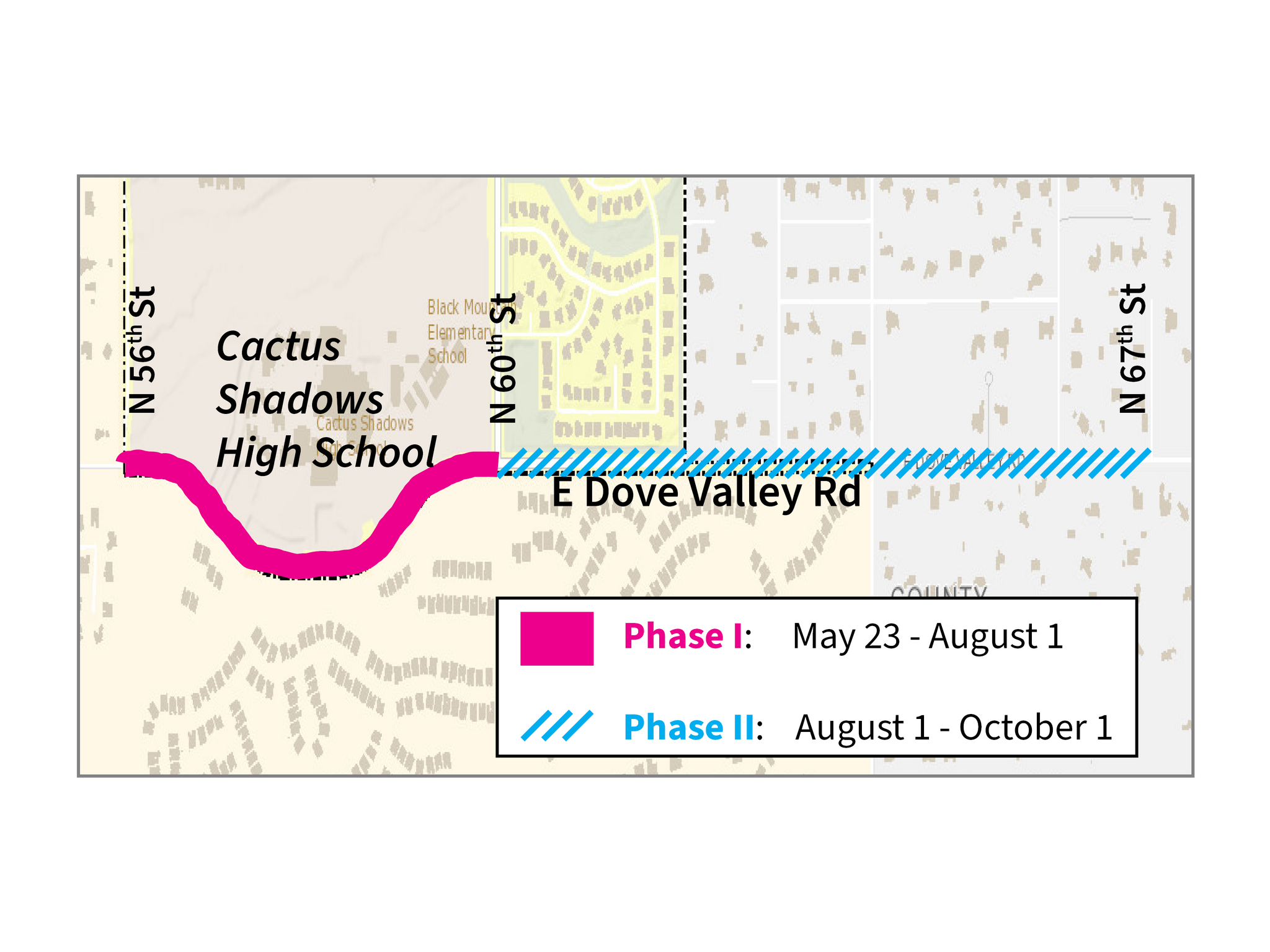Dove Valley Road construction project - Summer 2022 (City of Scottsdale ...