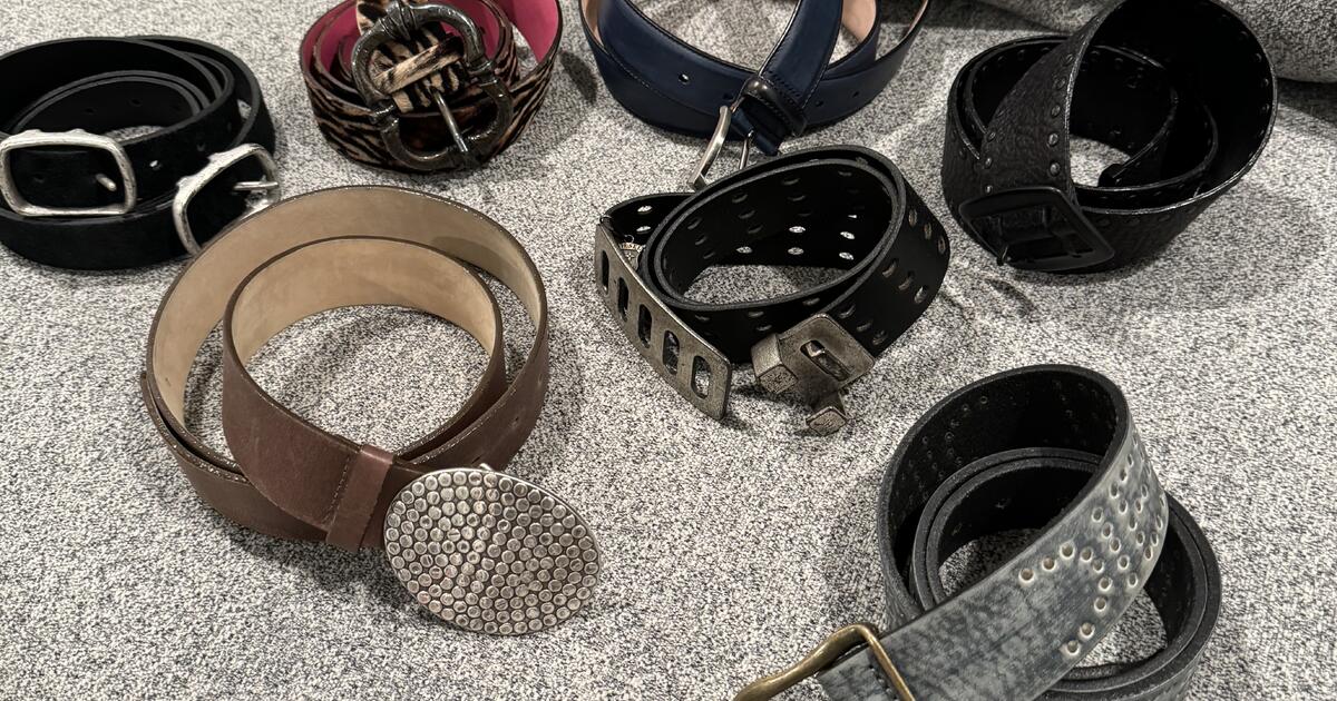 Designer leather belts for $10 in San Diego, CA | For Sale & Free ...