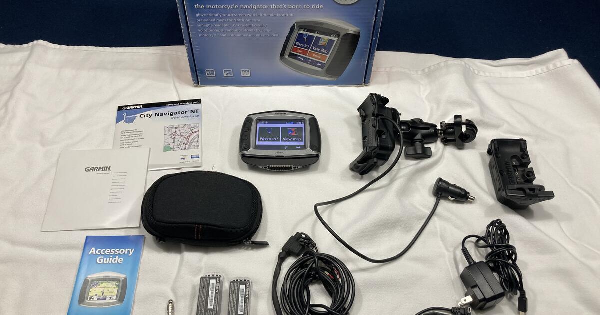 Garmin Zumo 550 motorcycle GPS for $125 in Apex, NC | For Sale & Free ...