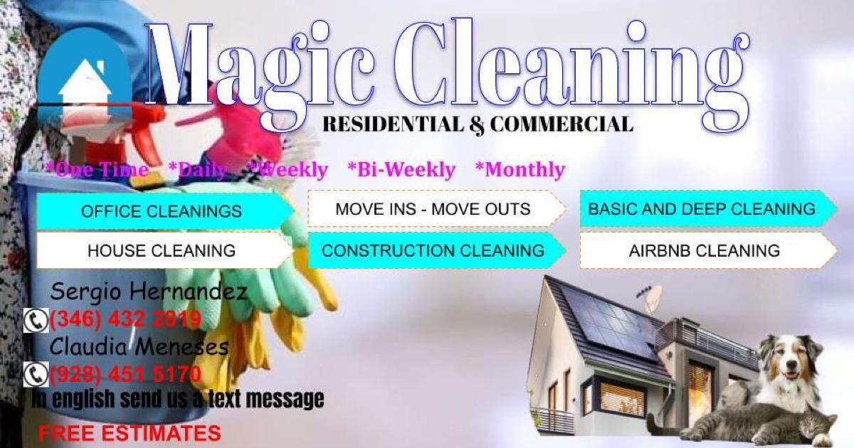 Magic cleaning residential and comercial for Free in Cottonwood, AZ | For Sale & Free — Nextdoor