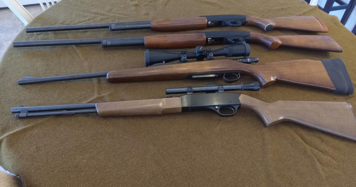 4 guns - 2 shotguns & 2 rifles for $1 in Mc Cormick, SC | For Sale ...