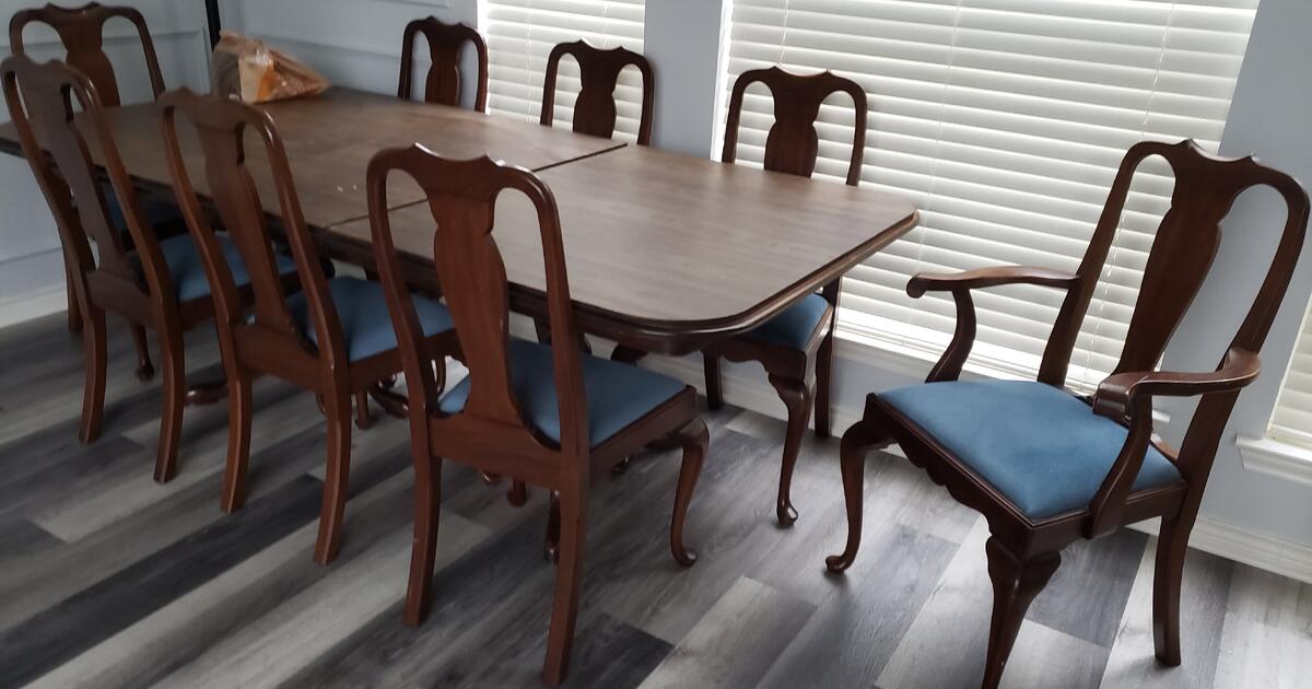 8 seated dinner table for $200 in Garland, TX | For Sale & Free — Nextdoor