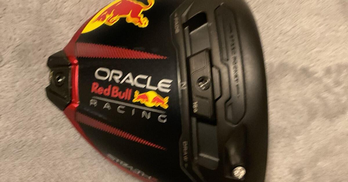 Taylormade LIMITED EDITION ORACLE RED BULL RACING Stealth 2+ Driver in ...