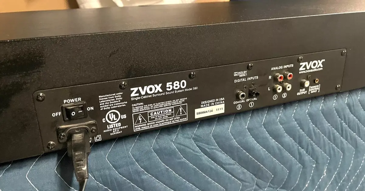ZVOX 580 Sound System for $40 in Venice, FL | For Sale & Free — Nextdoor