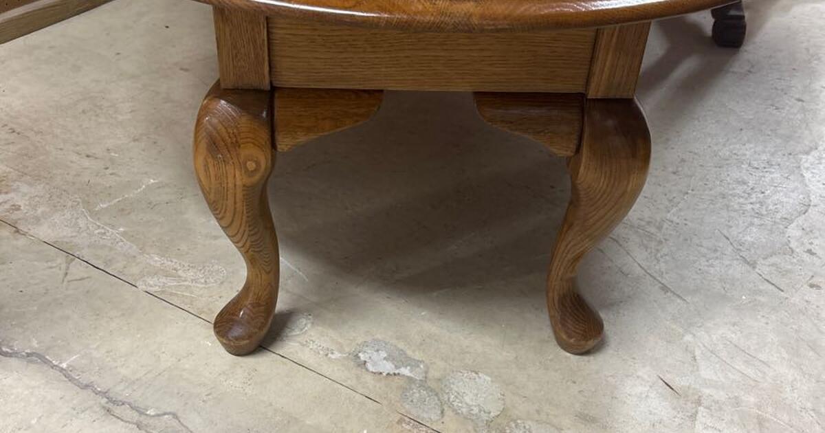 Solid oak drop sides coffee table. for $30 in Downingtown, PA | For ...