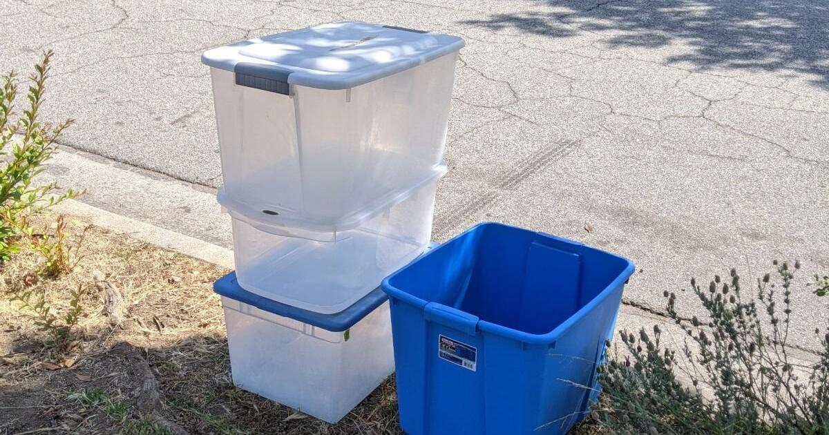 Free Storage Bins for Free in Pasadena, CA | For Sale & Free — Nextdoor