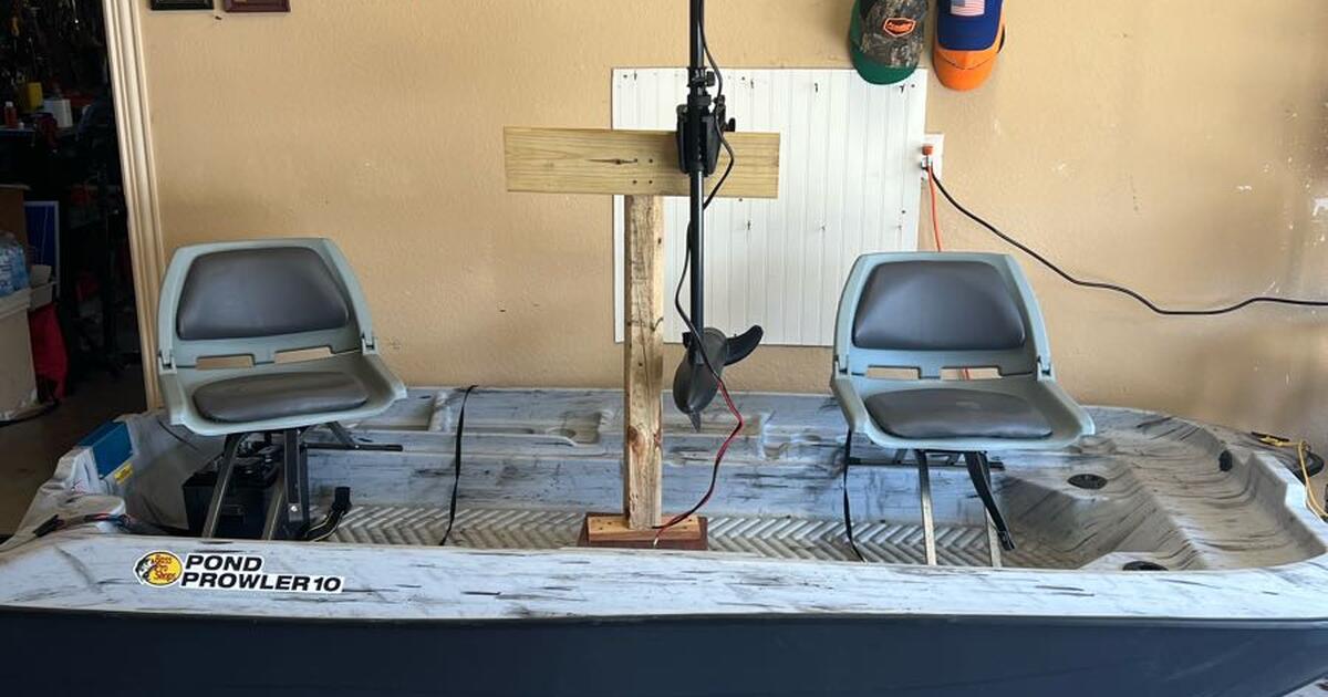 Bass Pro Pond Prowler Boat for $1000 in Frisco, TX | For Sale & Free ...