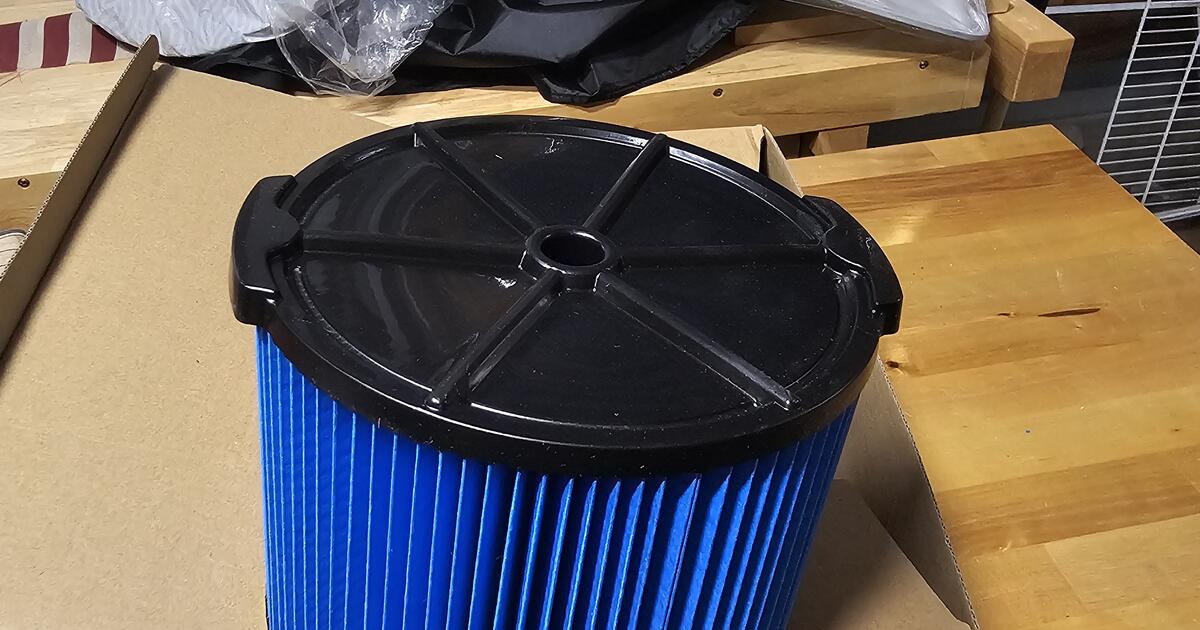 FREE 3 VF filters and a diffuser that fit Rigid 4 gallon wet/dry vac ...