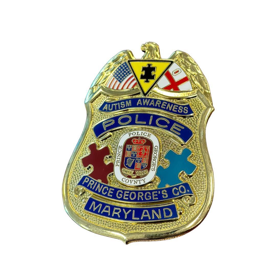 Did you know that PGPD officers proudly wear this autism badge during ...