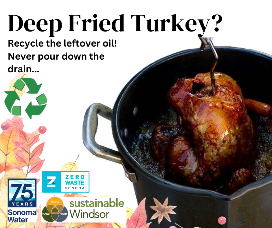 When cooking up your holiday meals, remember that pouring fats, oil, or ...