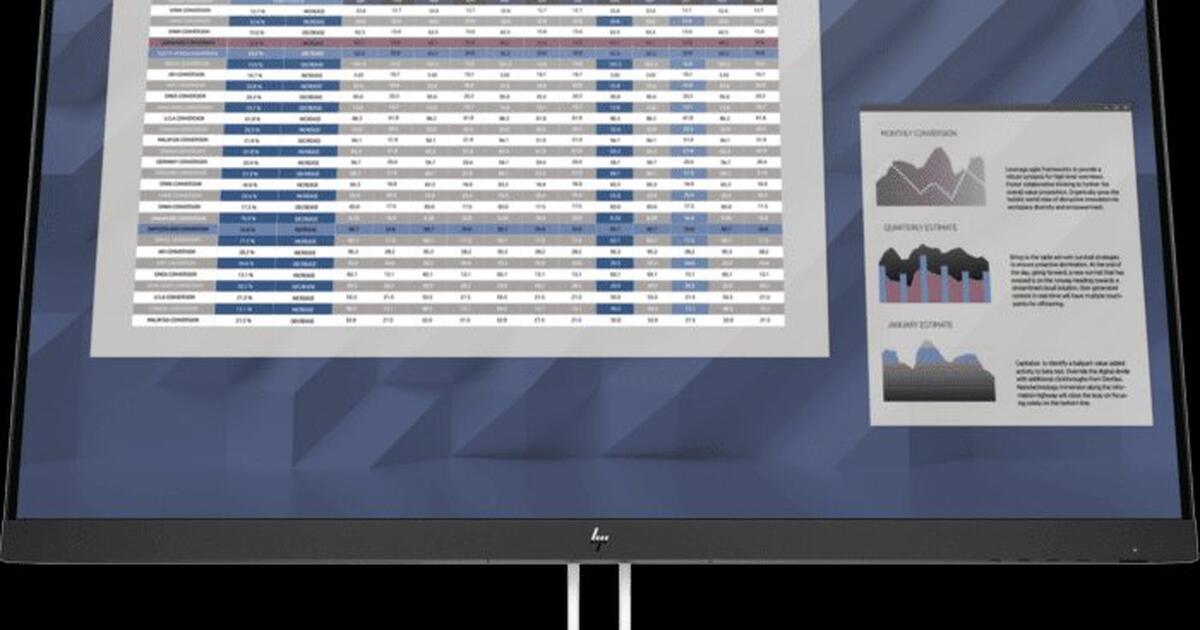 (NEW INBOX) HP E27 G4 Diagonal Full 27" HD Monitor for $250 in Thousand ...