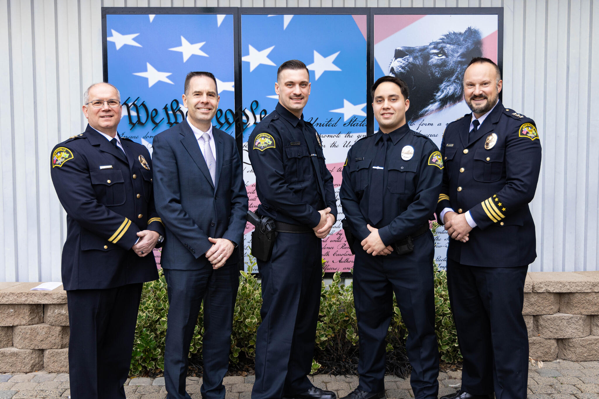 Congratulations to our new MPD police officers, Mitchell Beaupre and ...