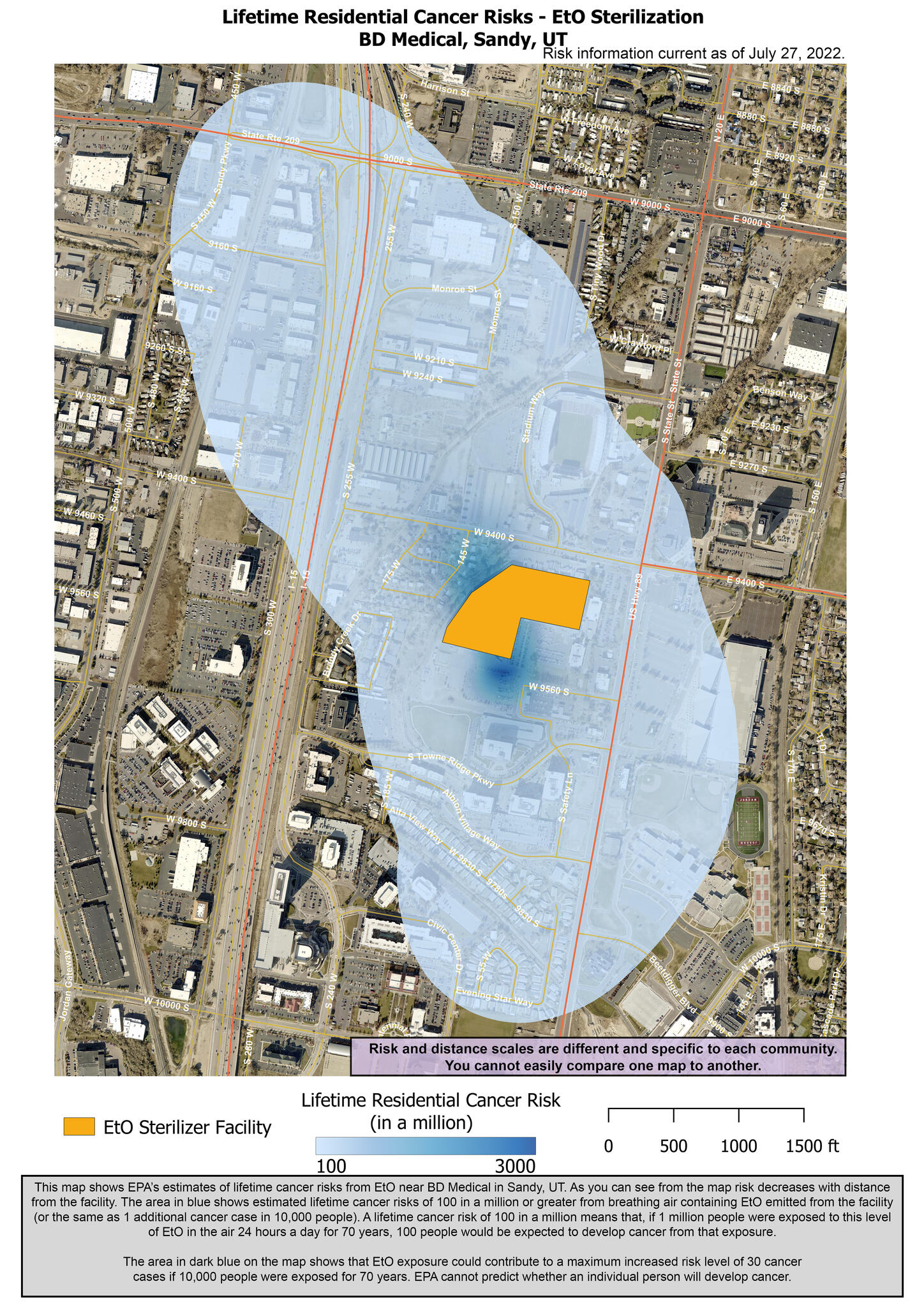 Sandy, Utah Community Risk Assessment for Ethylene Oxide and Commercial ...