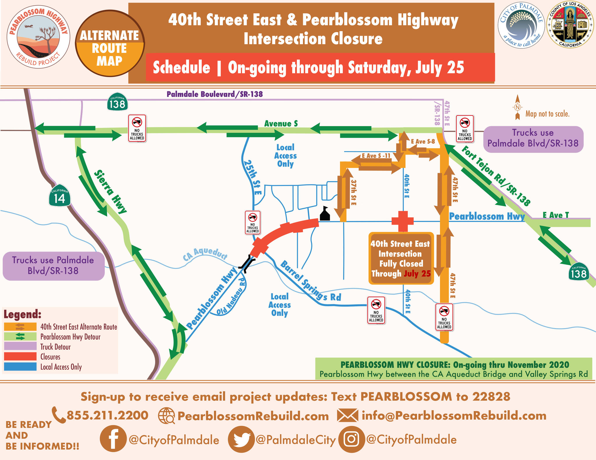 Pearblossom Highway Project Update (City of Palmdale) — Nextdoor — Nextdoor