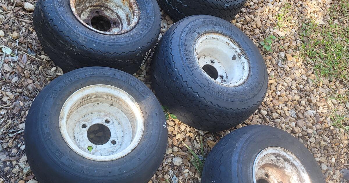 Set of 5 Used Tires with Rims for Free in Sarasota, FL | For Sale ...