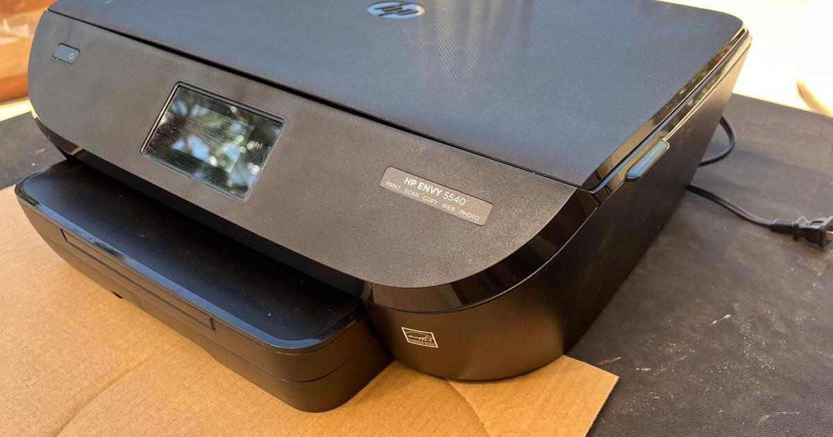 HP Envy 5540 all in one inkjet printer for $70 in Sun Lakes, AZ | For ...