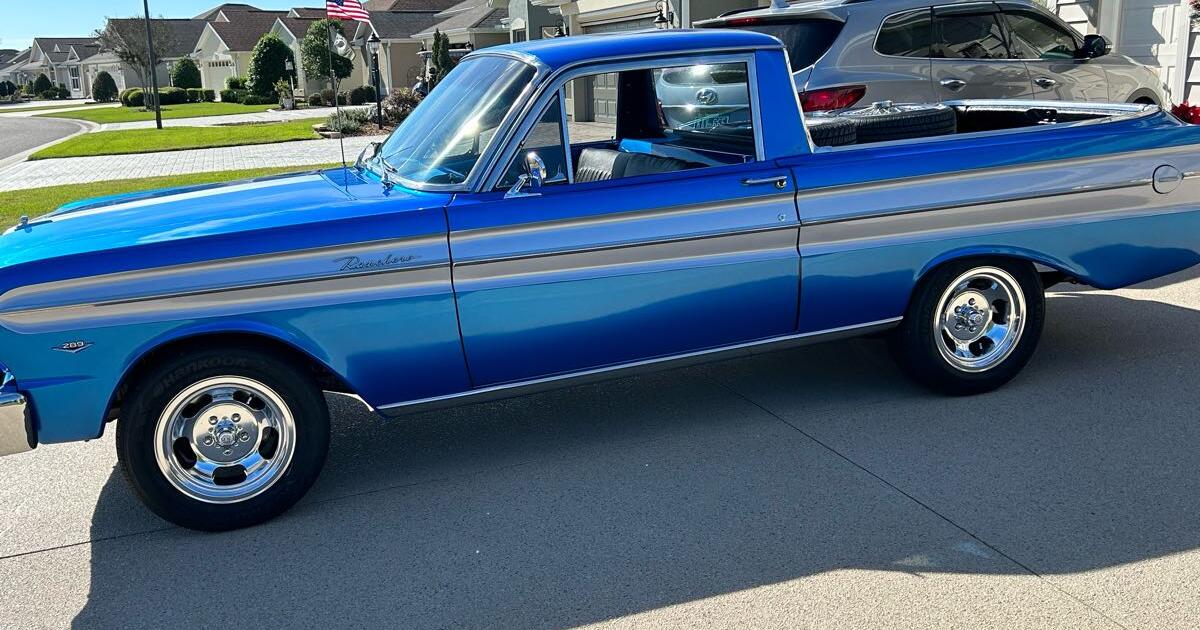 1964 Blue Ford Ranchero for $20000 in The Villages, FL | For Sale ...